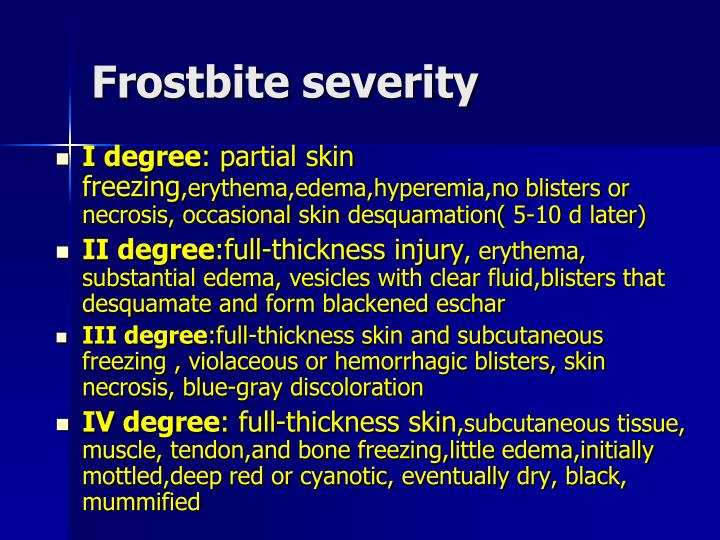 PPT - Environmental Injury PowerPoint Presentation - ID:5095664