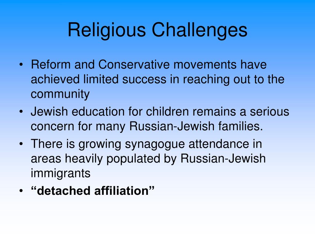 PPT - Russian Jews in America: The Latest Chapter PowerPoint ...