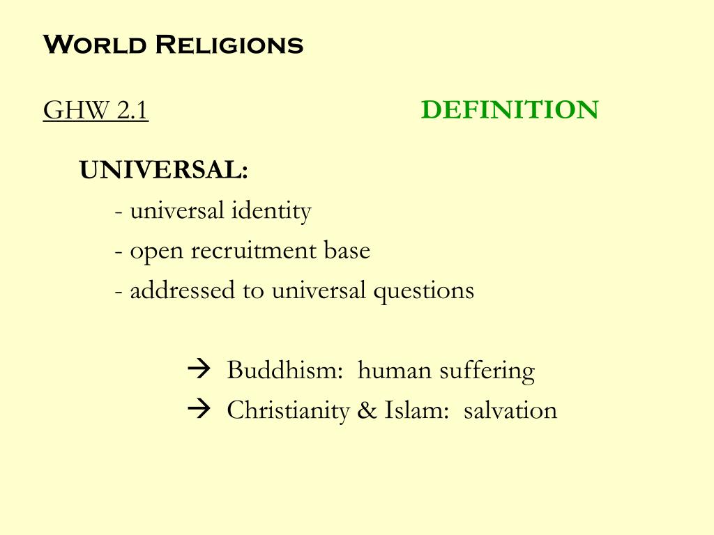 PPT - Culture Hearths & World Religions PowerPoint Presentation - ID ...