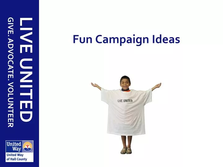 PPT - Fun Campaign Ideas PowerPoint Presentation, free download - ID ...