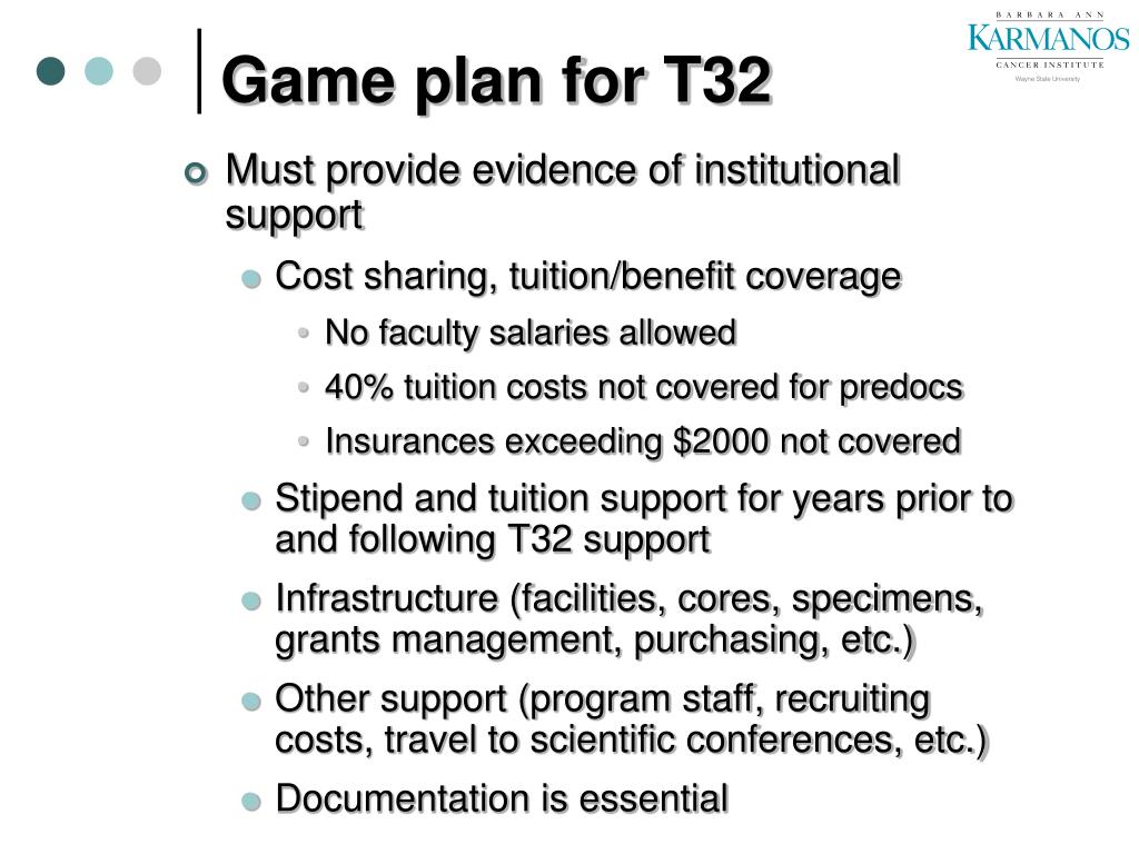Ppt T32 Training Program In The Biology Of Cancer Powerpoint