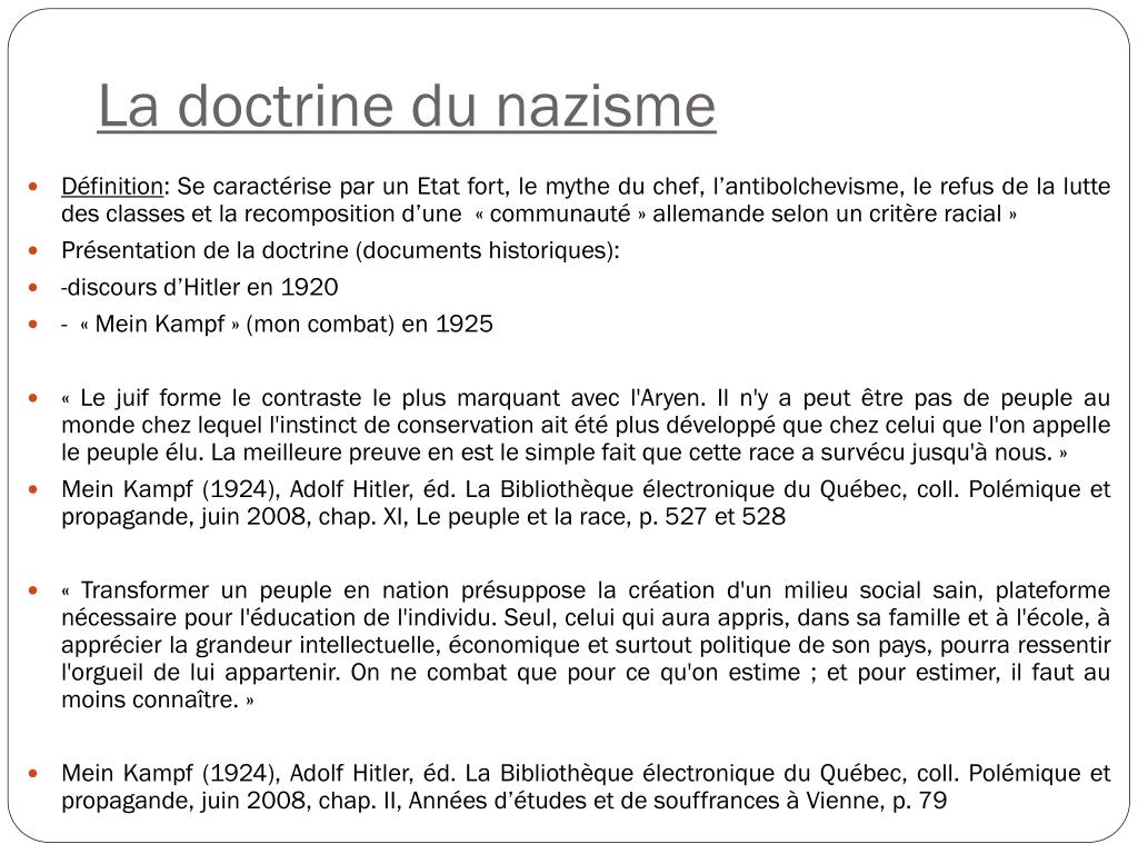 PPT - Le nazisme en Allemagne PowerPoint Presentation, free download ...