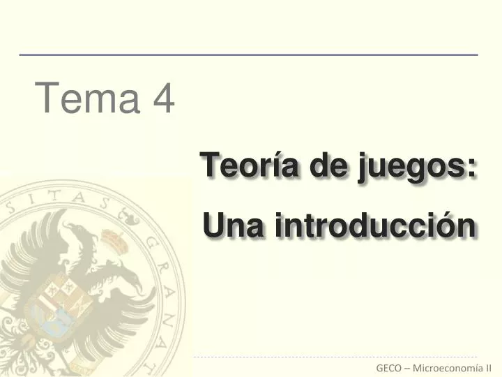 PPT - Tema 4 PowerPoint Presentation, free download - ID:5098977