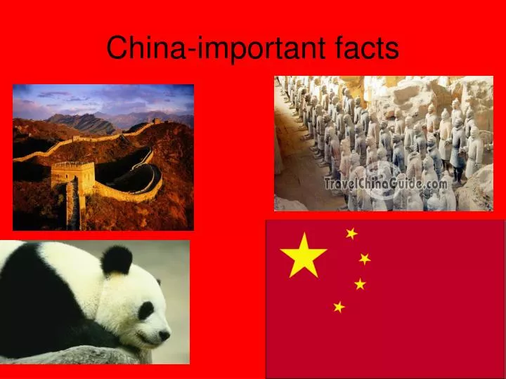 PPT - China-important facts PowerPoint Presentation, free download - ID ...