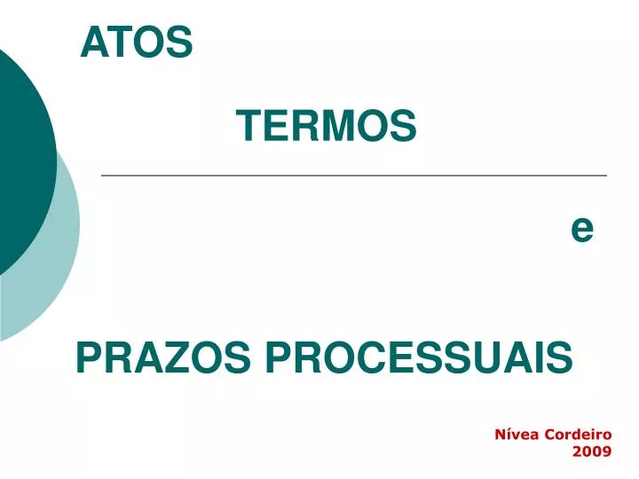 PPT - ATOS PowerPoint Presentation, free download - ID:5099410