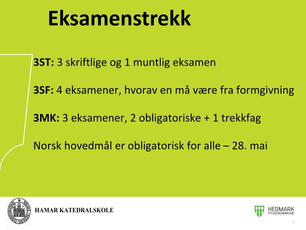 PPT - Orientering om eksamensperioden, klageadgang og russetid v ed ...