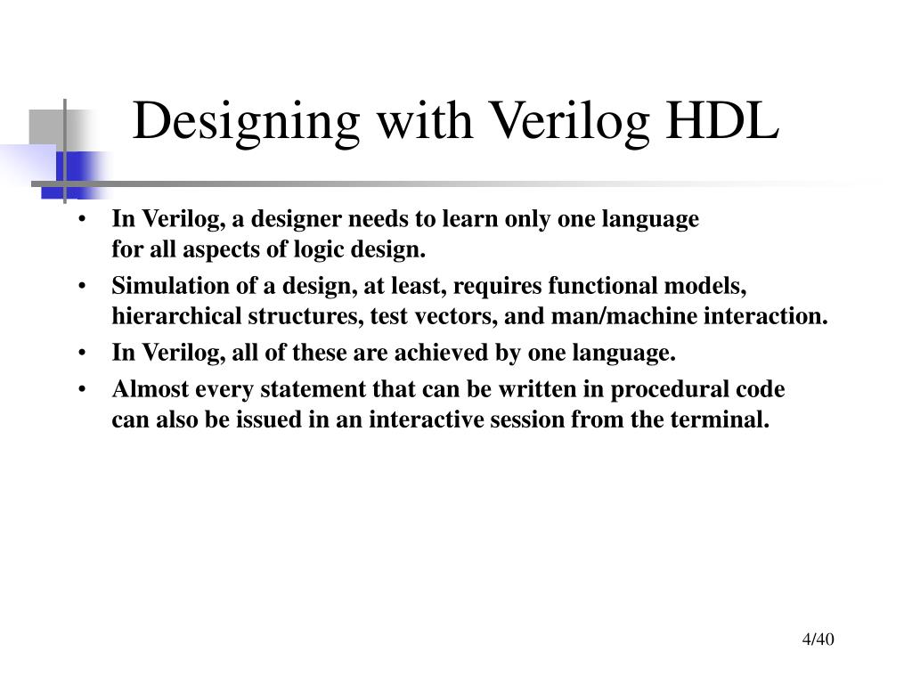 PPT - Digital Design and Synthesis with Verilog HDL PowerPoint ... PPT - Digital Design and Synthesis with Verilog HDL PowerPoint ...