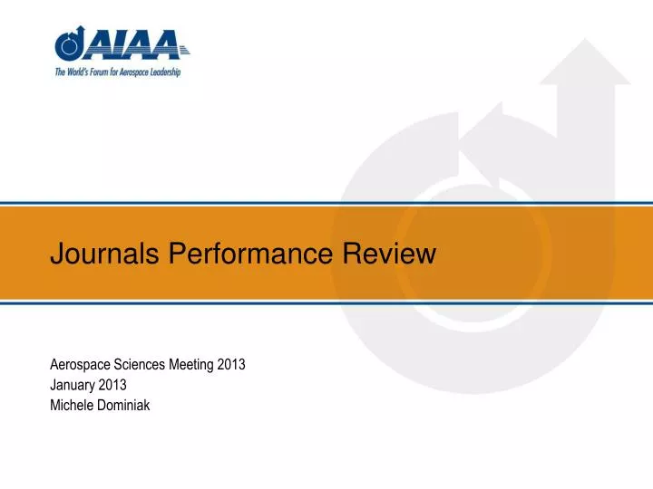 PPT - Journals Performance Review PowerPoint Presentation, free ...