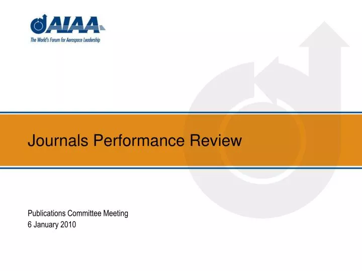 PPT - Journals Performance Review PowerPoint Presentation, free ...