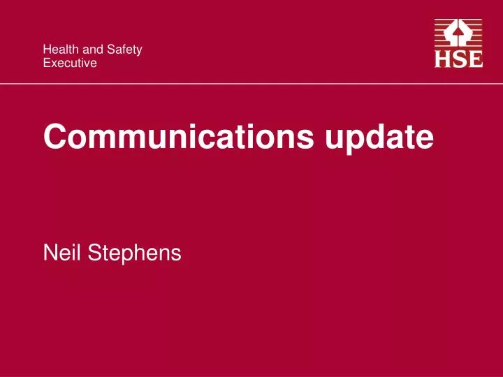 PPT - Communications update PowerPoint Presentation, free download - ID ...