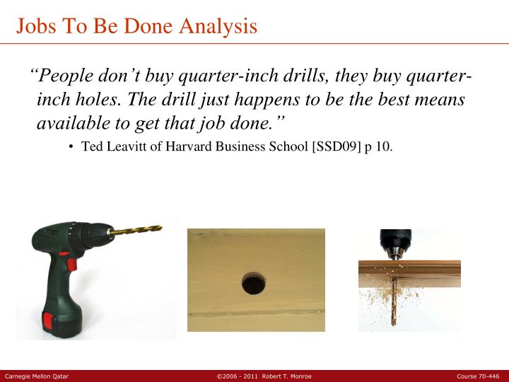 PPT - Jobs To Be Done Analysis and Outcome Expectations PowerPoint ...