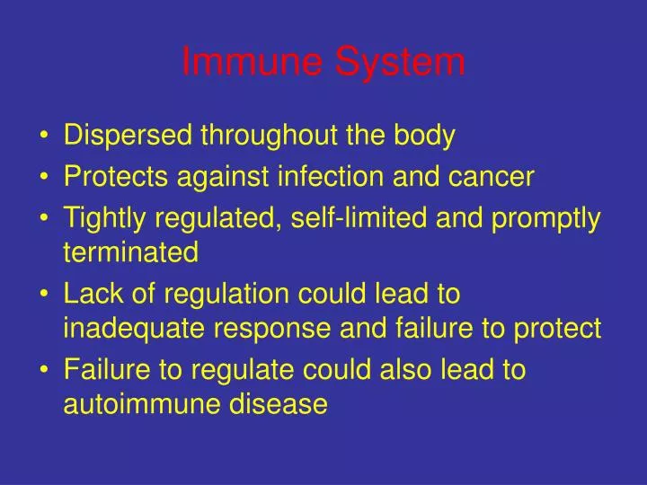 PPT - Immune System PowerPoint Presentation, free download - ID:5104464