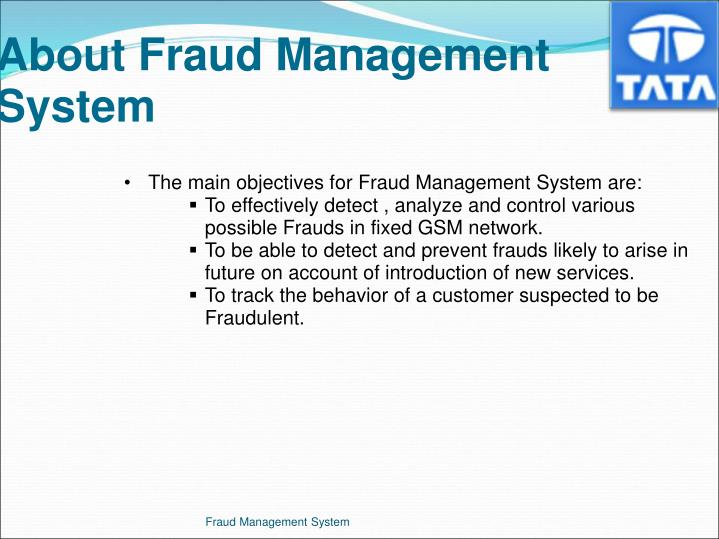 PPT - Fraud Management System PowerPoint Presentation - ID:5104580