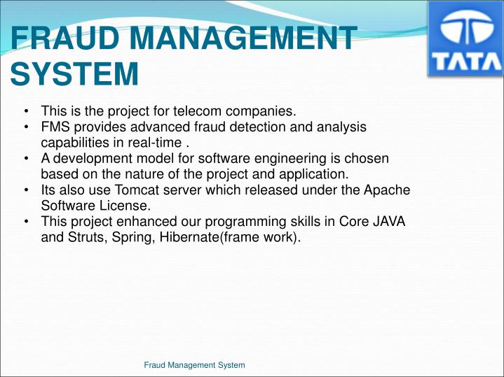 PPT - Fraud Management System PowerPoint Presentation - ID:5104580