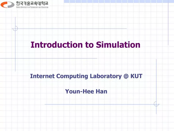 PPT - Introduction to Simulation PowerPoint Presentation, free download ...