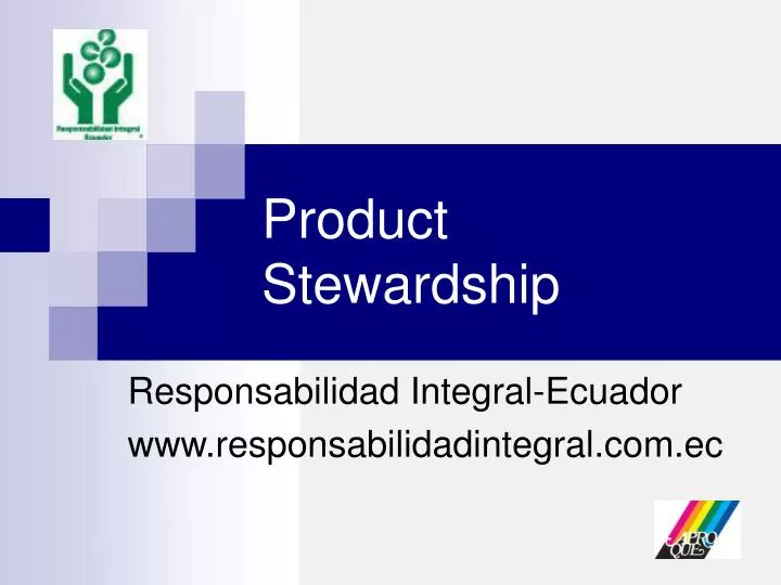 PPT - Product Stewardship PowerPoint Presentation, free download - ID ...