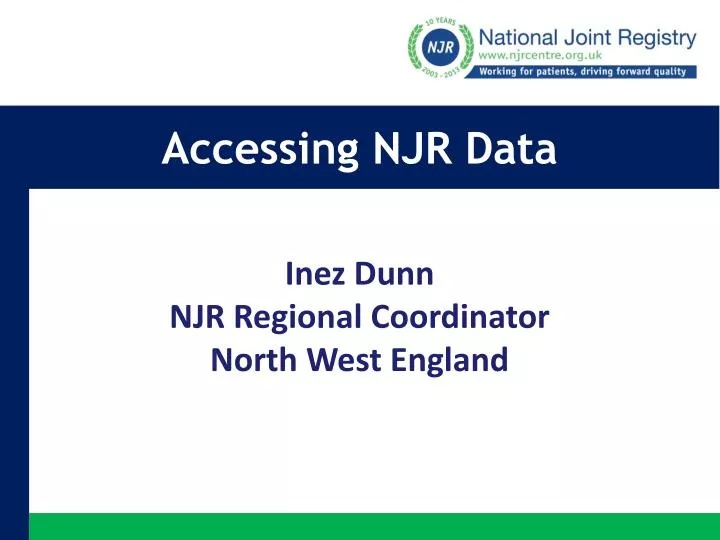 PPT - Accessing NJR Data PowerPoint Presentation, free download - ID ...