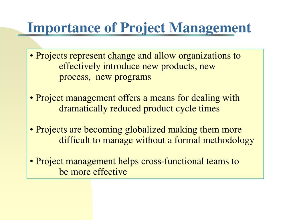 PPT - Importance of Project Management PowerPoint Presentation, free ... PPT - Importance of Project Management PowerPoint Presentation, free ...