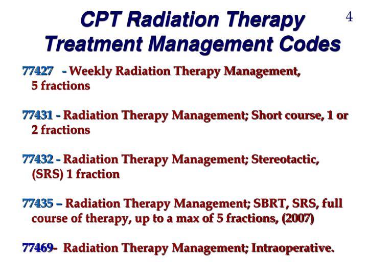 PPT - Radiation Therapy Clinical Treatment Management PowerPoint ...