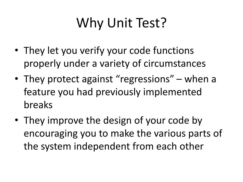 PPT - Unit Testing & Code Coverage PowerPoint Presentation, free ... PPT - Unit Testing & Code Coverage PowerPoint Presentation, free ...