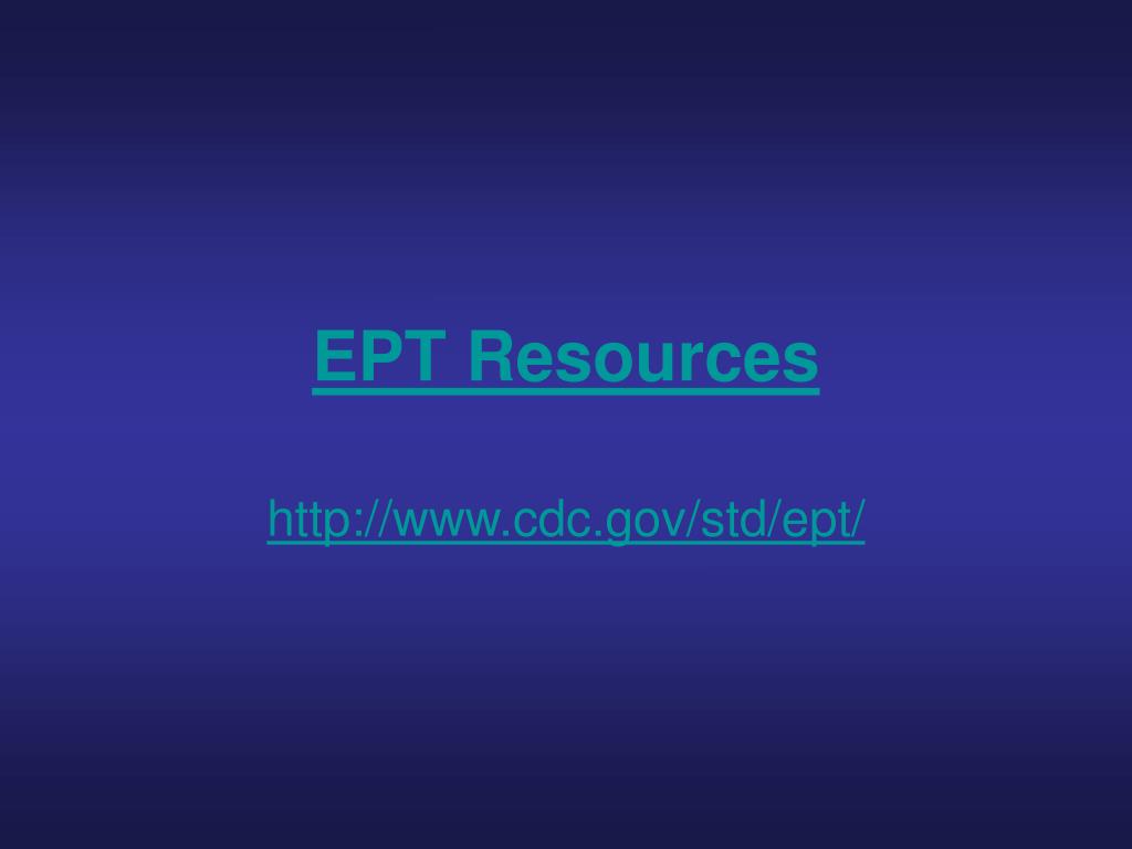 PPT - Expedited Partner Therapy The Colorado Experience PowerPoint ...