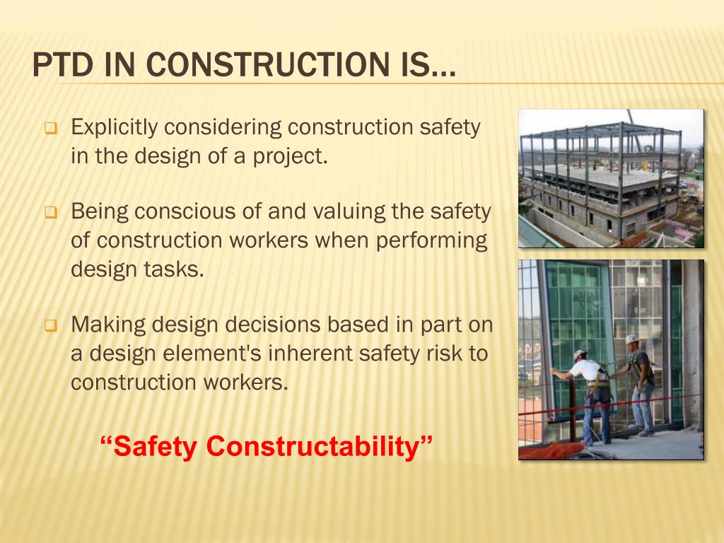 PPT - Prevention through design: A Leadership O pportunity for YOU ...