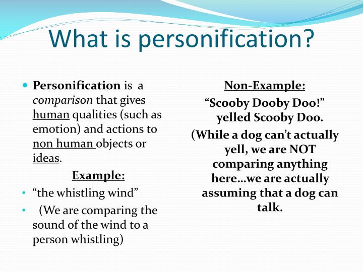 PPT - Personification PowerPoint Presentation - ID:5111444