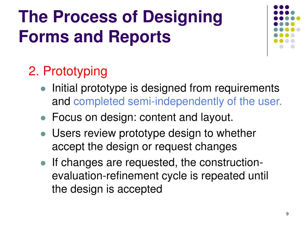 PPT - Designing Forms and Reports PowerPoint Presentation, free download - ID:5111807