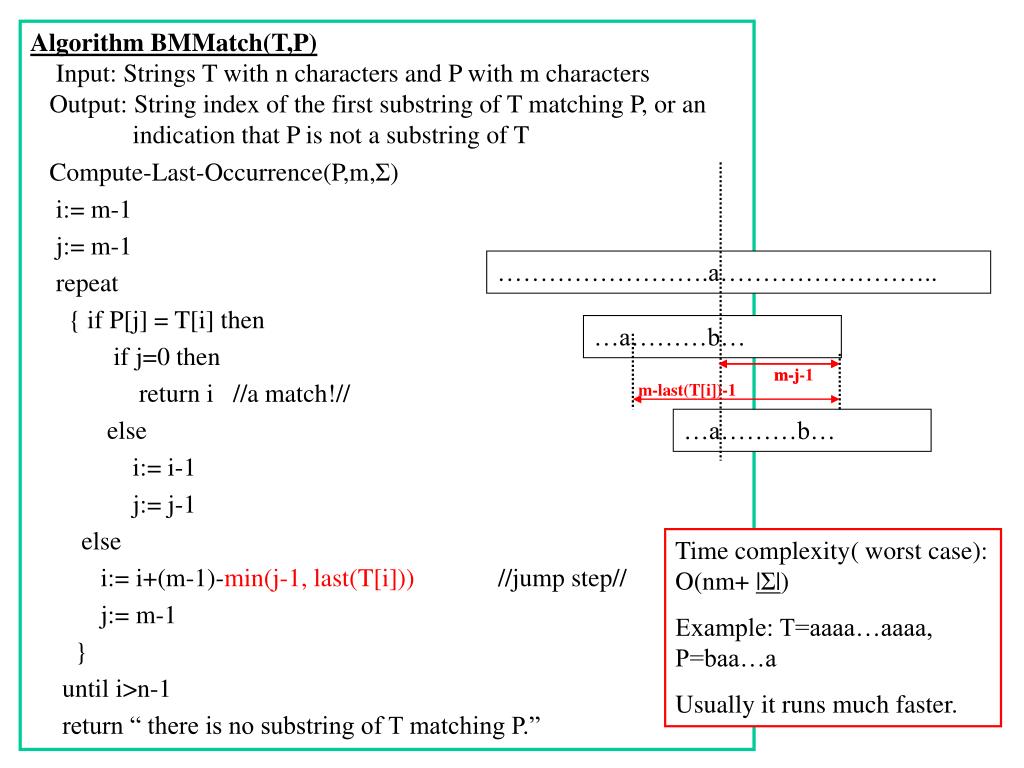 PPT - Strings and Pattern Matching Algorithms PowerPoint Presentation ... PPT - Strings and Pattern Matching Algorithms PowerPoint Presentation ...