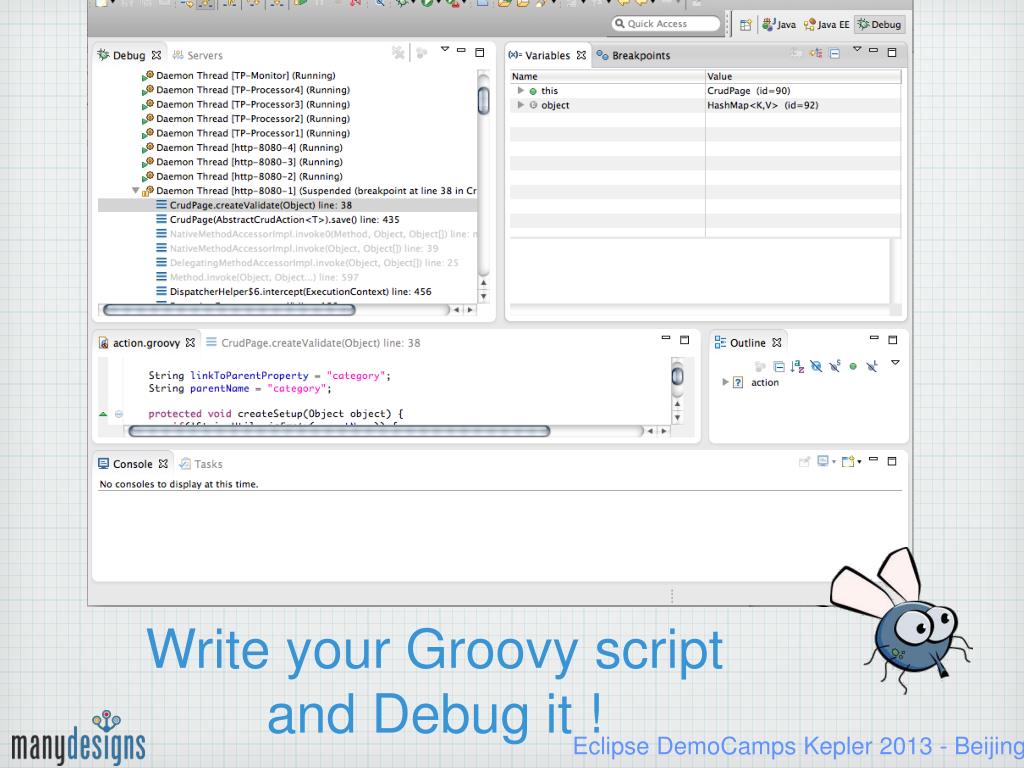 Ppt How To Use Eclipse To Write And Debug Groovy Scripts On A Live Web Application Powerpoint