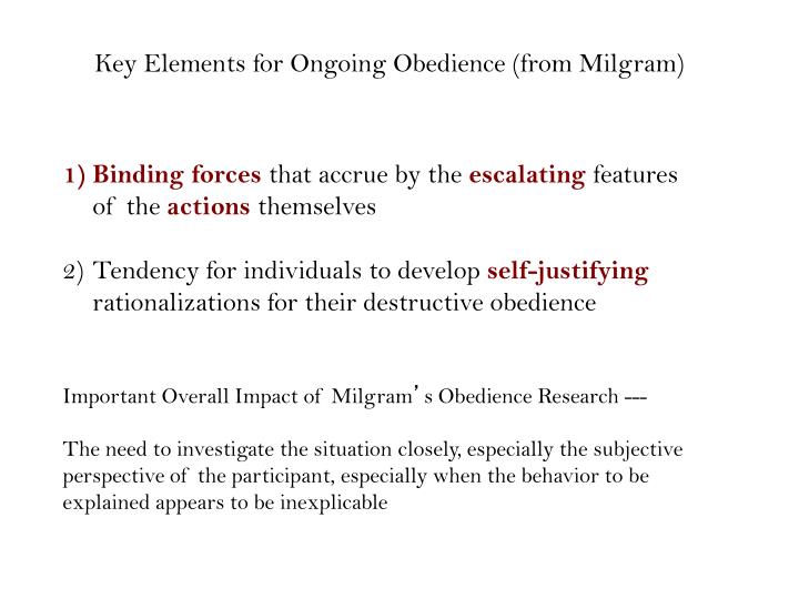 PPT - Stanley Milgram --- Obedience to Authority Studies PowerPoint ...