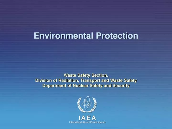 PPT - Environmental Protection PowerPoint Presentation, free download ...