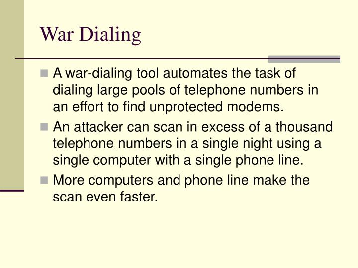 PPT - Reconnaissance & Scanning PowerPoint Presentation - ID:5115643