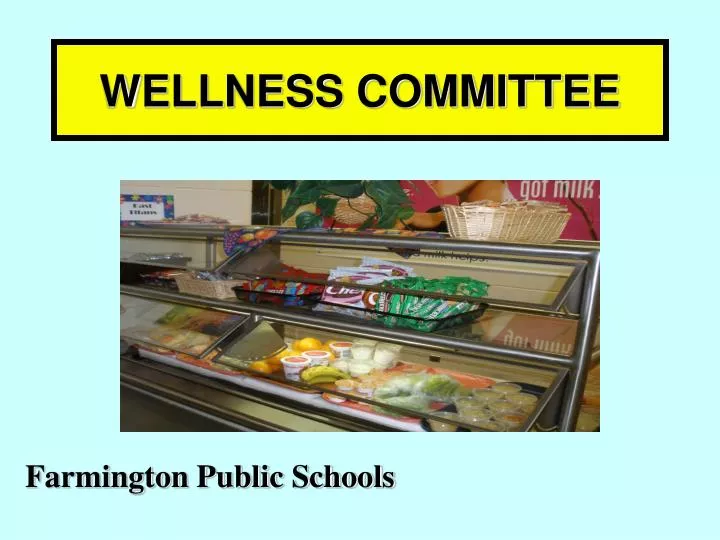 PPT - WELLNESS COMMITTEE PowerPoint Presentation, free download - ID ...