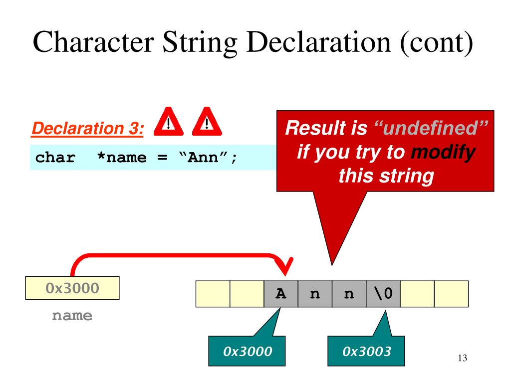 Ppt Programming Languages 1 Introduction To C Strings Powerpoint Presentation Id5116907