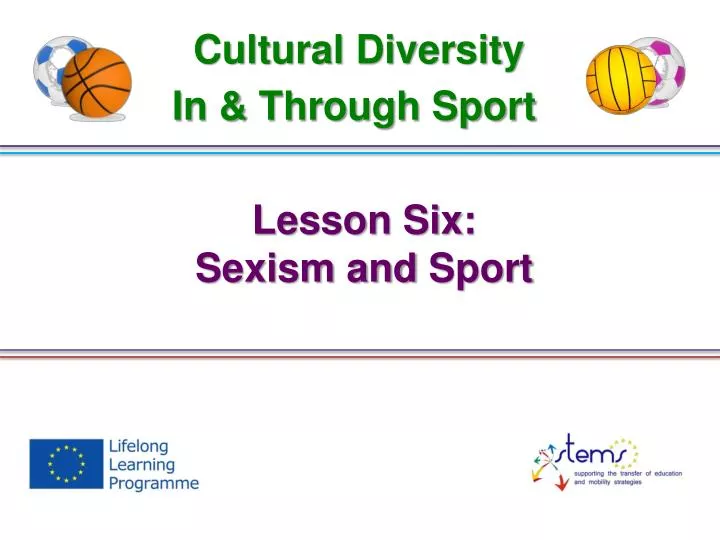 PPT - Lesson Six: Sexism and Sport PowerPoint Presentation, free ...