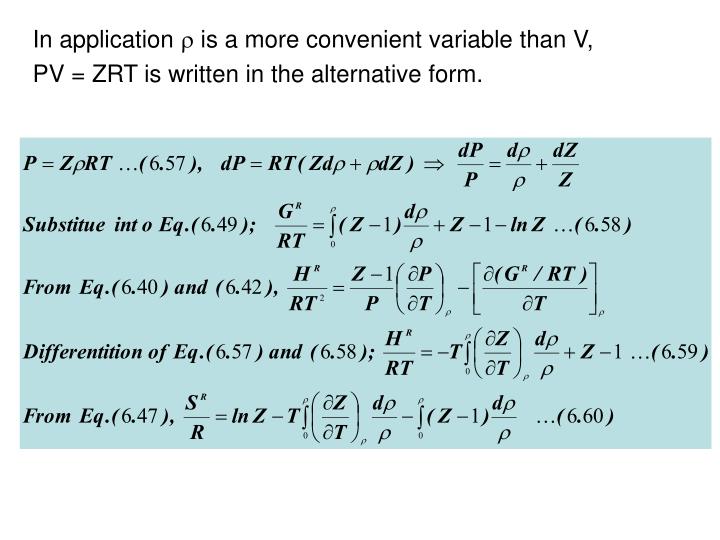 PPT - Chemical Engineering Thermodynamics-I Lecture 4 PowerPoint ...