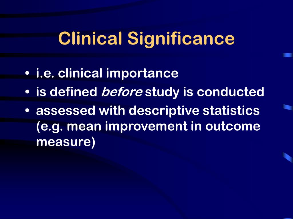 PPT - Critical Appraisal of the Clinical Literature: The Big Picture ...
