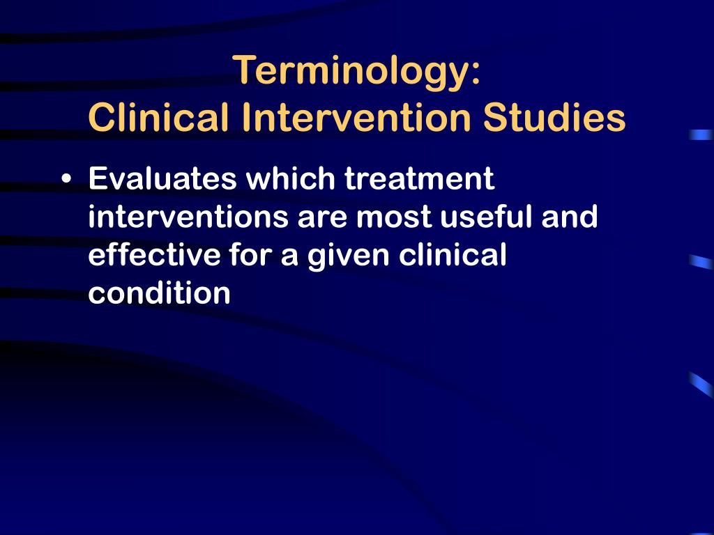 PPT - Critical Appraisal of the Clinical Literature: The Big Picture ...