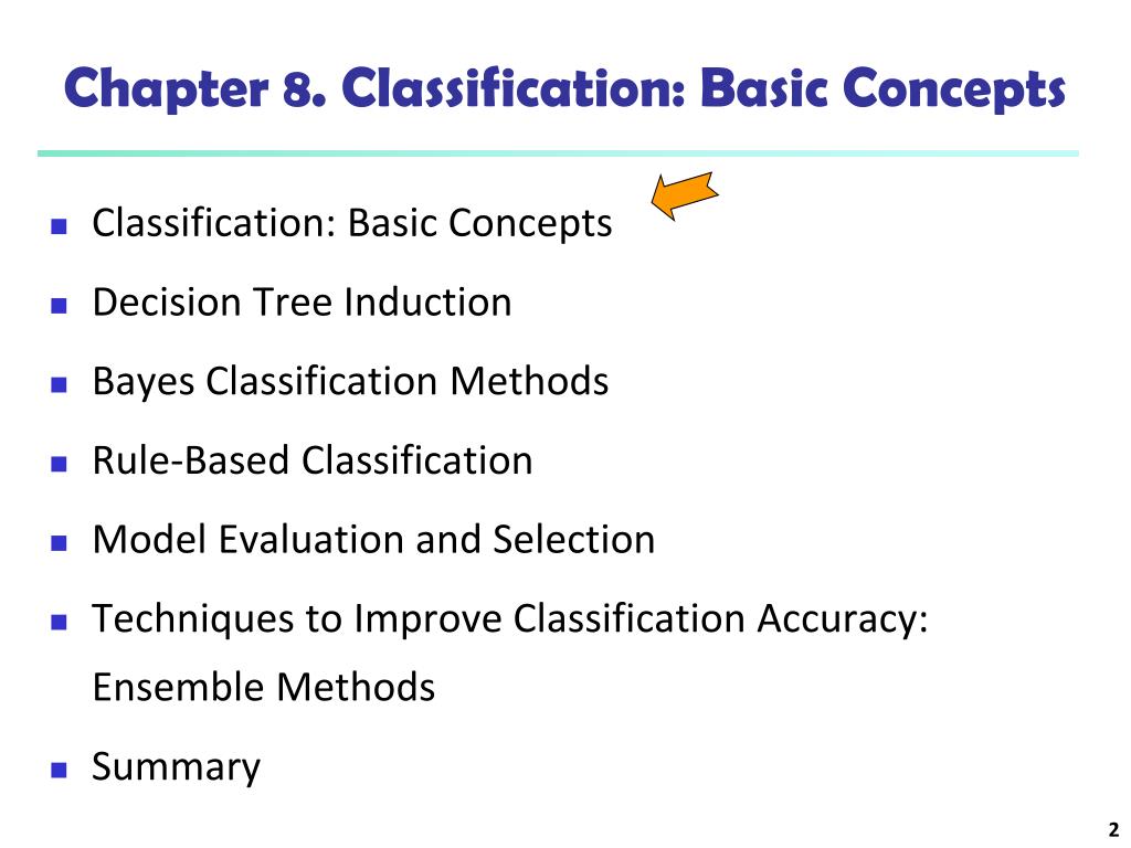 Ppt Data Mining Concepts And Techniques 3 Rd Ed — Chapter 8