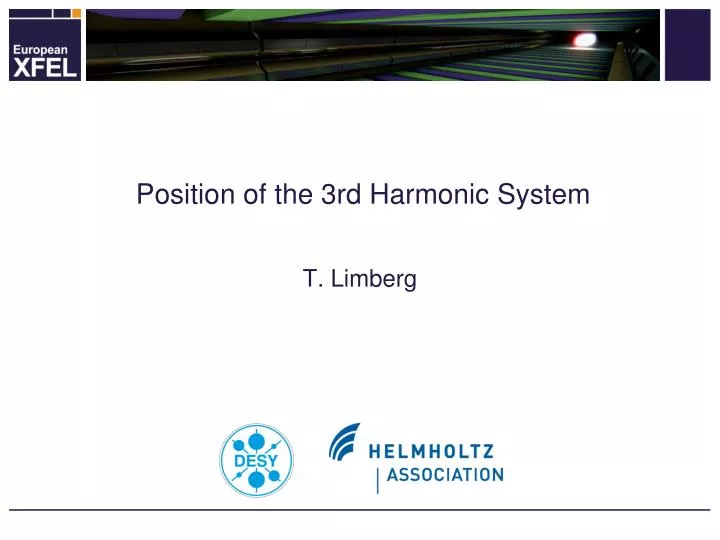PPT - Position of the 3rd Harmonic System PowerPoint Presentation, free ...
