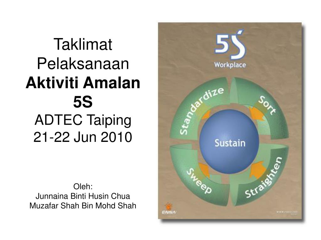 PPT - Taklimat Pelaksanaan Aktiviti Amalan 5S ADTEC Taiping 21-22 Jun ...