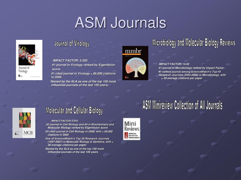 PPT - American Society for Microbiology (ASM) PowerPoint Presentation ...