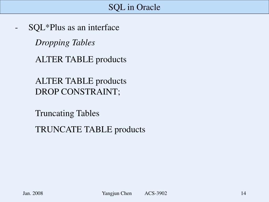 Ppt Outline Sql In Oracle Oracle Database System Architecture Oracle Server Oracle Client