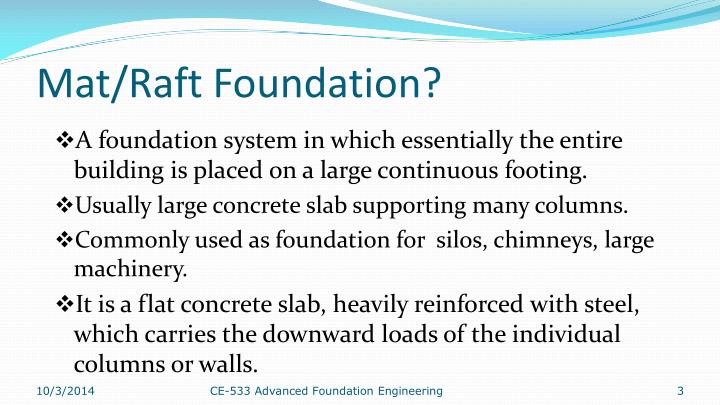 PPT - Design of Mat Foundations PowerPoint Presentation - ID:5121583