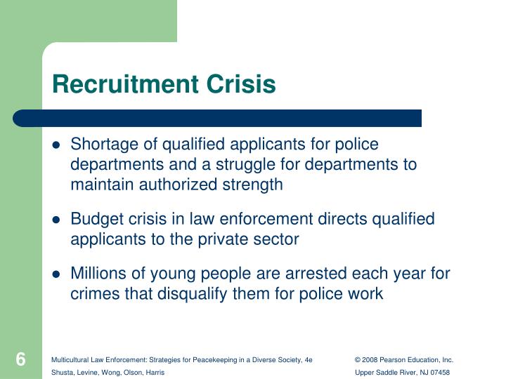 PPT - Multicultural Representation in Law Enforcement: Recruitment ...