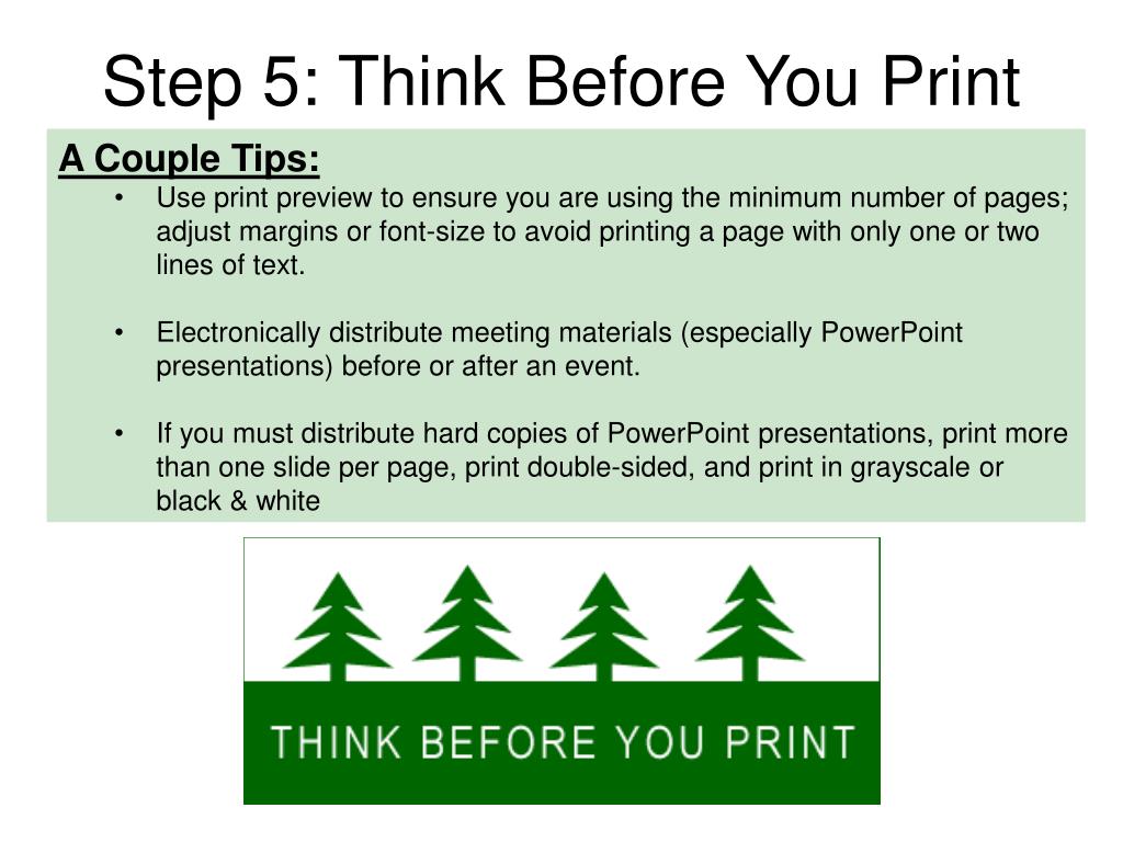 PPT - Sustainability In the Office: Paper Conservation PowerPoint ...