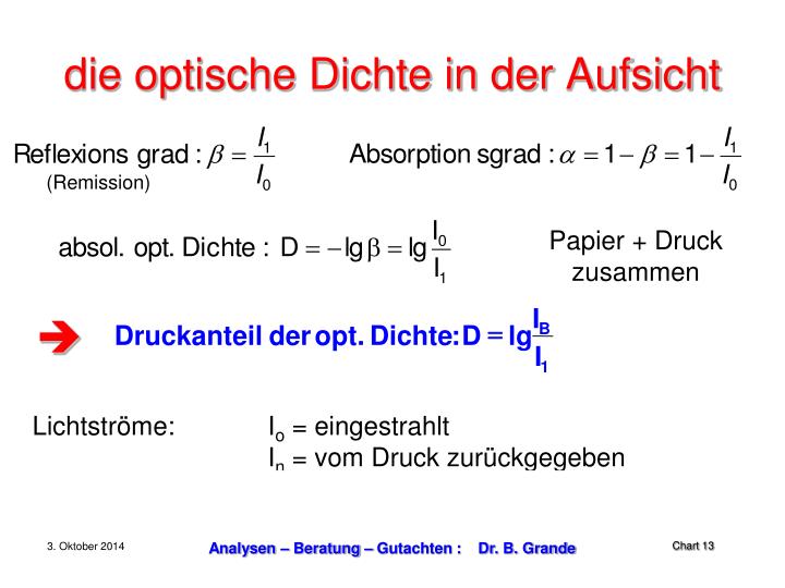 PPT - Densitometer Spektralfotometer PowerPoint Presentation - ID:5122453