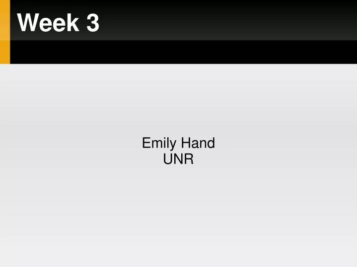 PPT - Week 3 PowerPoint Presentation, free download - ID:5123755