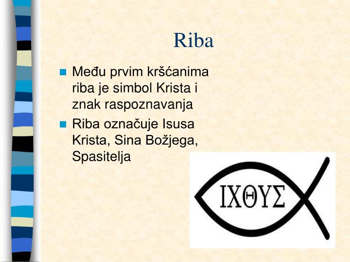 PPT - Kršćanski simboli, kratice i sveti znakovi PowerPoint ...